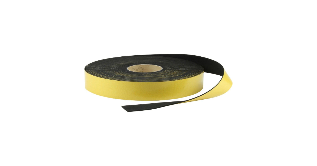 EKI 493 EPDM celrubber: zelfklevend 2mm x 70mm band, lengte 20 meter
